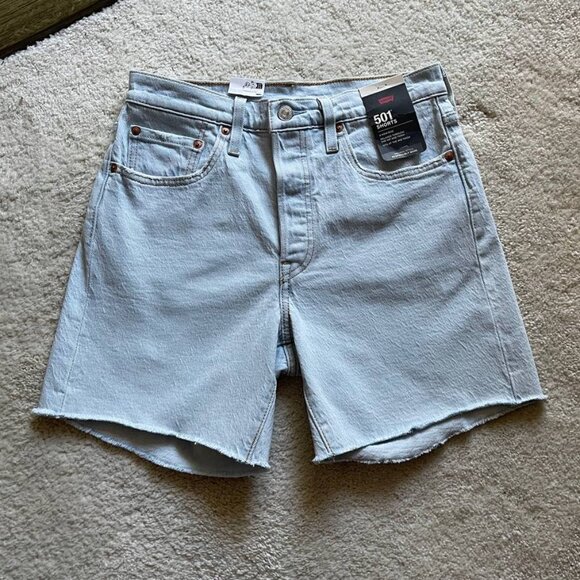 Levi's | Shorts | Nwt 5 Levis High Rise Mid Thigh Stretch Women Shorts ...